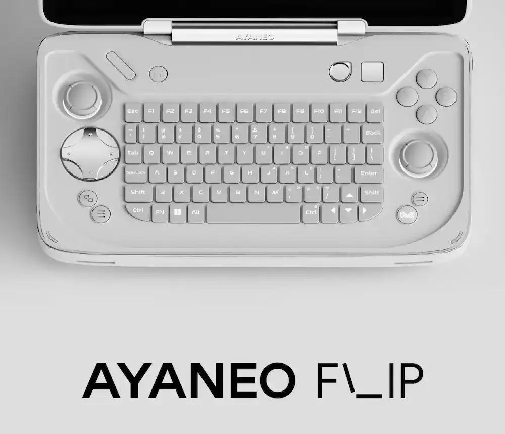Ayaneo Flip, la nueva PC de mano con teclado completo incoporado para ...